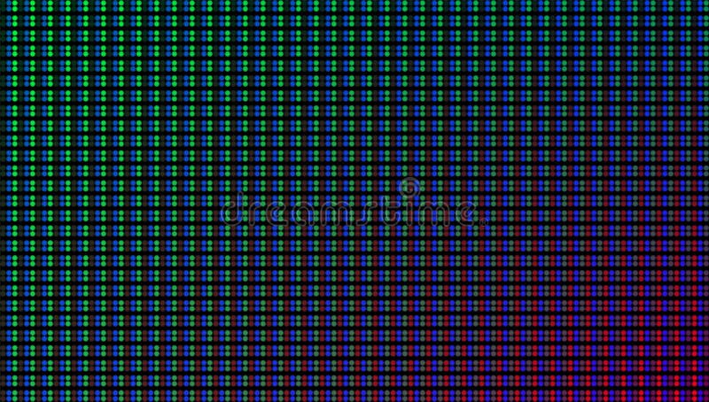 Led Screen Texture. Digital Display with Dots. Lcd Pixel Monitor ...