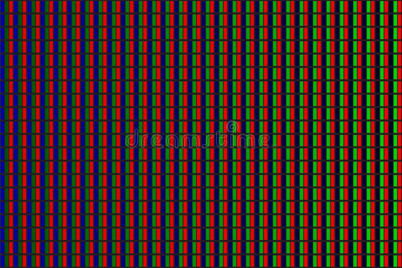 Led Screen Texture. Lcd Panel Pattern. RGB Screen Dots Seamless Pattern ...