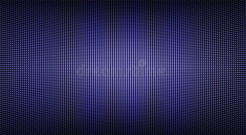 Led Screen Texture. Lcd Pixel Monitor with Dots. Vector Illustration ...