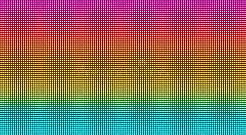 Lcd Screen Texture. Led Pixel Digital Monitor. Vector Illustration ...