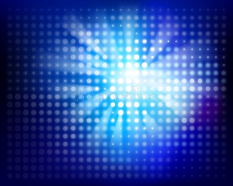 The Led Screen. Vector Illustration. Stock Vector - Illustration of ...