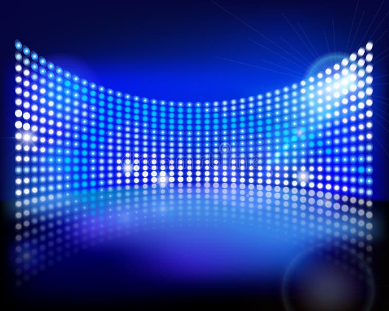 Illuminated Led Screen Stock Illustrations – 4,571 Illuminated Led ...