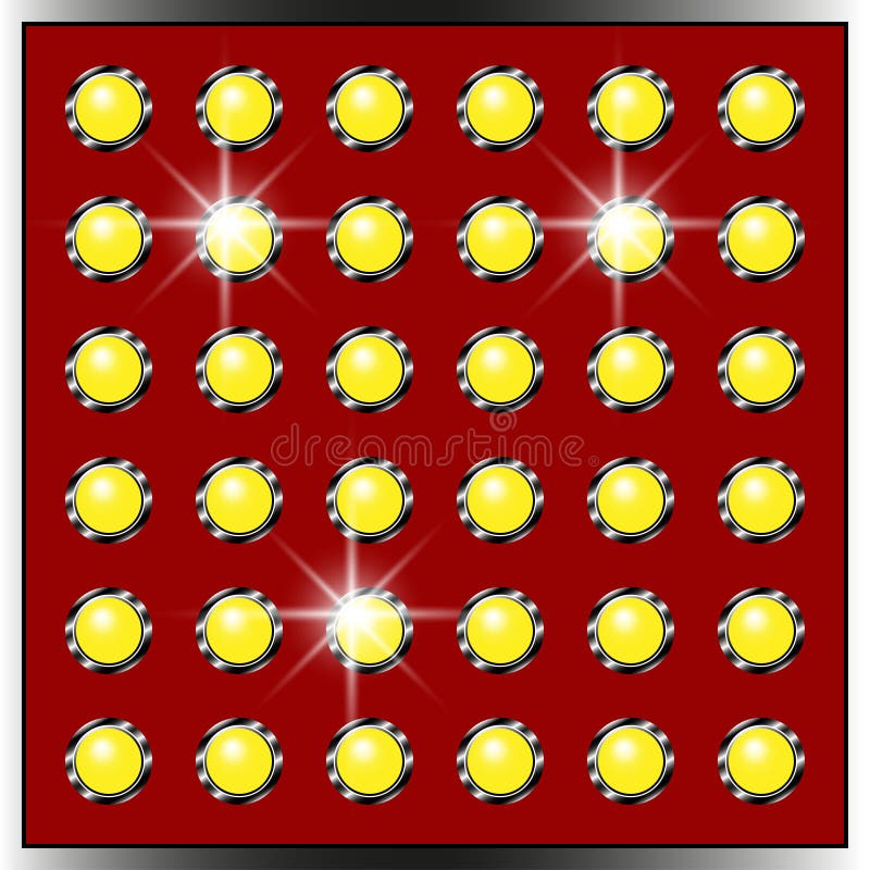 LED Screen. Vector Illustration EPS10 Stock Illustration - Illustration ...