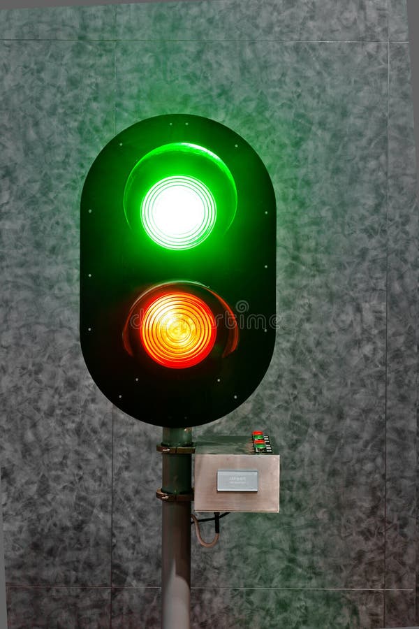 LED Signal Light stock photo. Image of green, signal - 55007658
