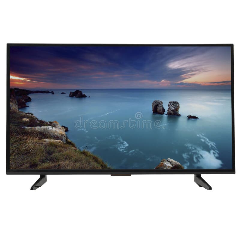 LED Smart Android Television Stock Photo - Image of smart, television ...