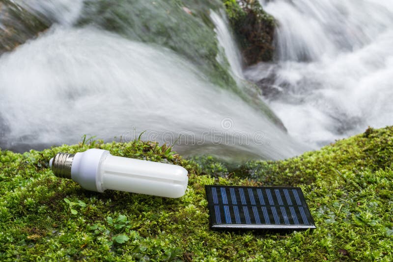 LED and solar panel stock image. Image of natural, diode - 272435183