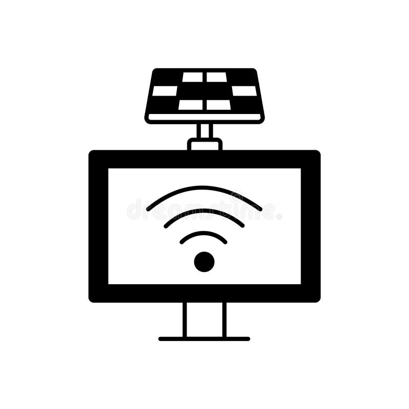 Led with Solar Plate Vector Icon Which Can Easily Modify or Edit. Stock ...