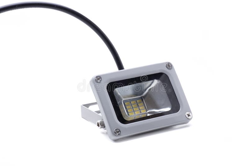 A led spotlight stock image. Image of light, reflector - 307687589