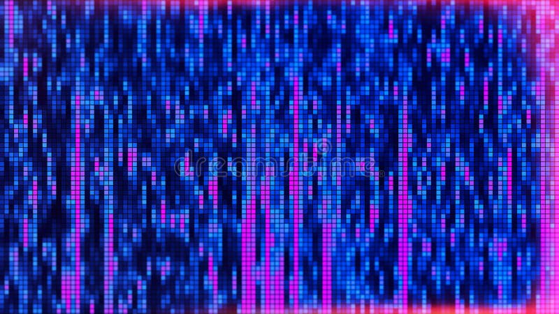 Led Squared Abstract Pattern Background for Data, Techno, Retro ...