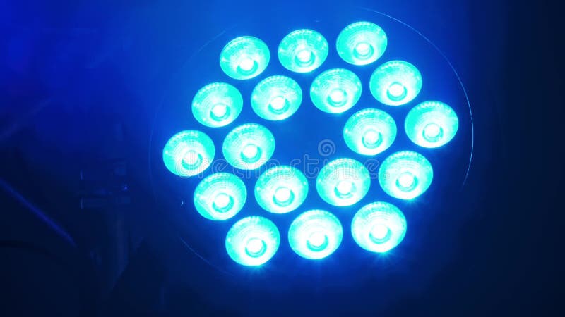 LED Stage Light and Speaker Stock Video - Video of disco, spotlight ...