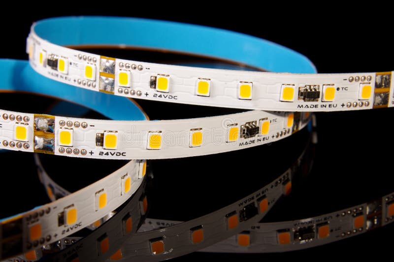 LED Strip for Universal Lighting Applications Stock Image - Image of ...