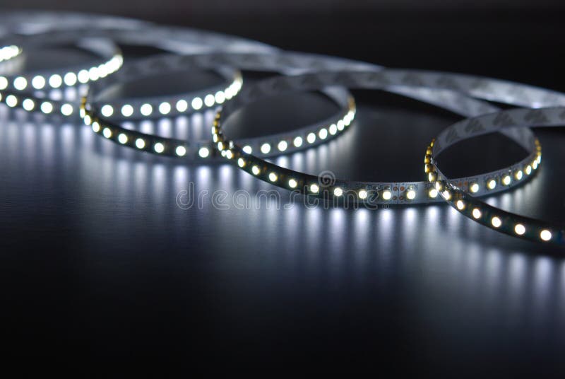 Led stripe stock image. Image of bright, diode, electricity - 37860459
