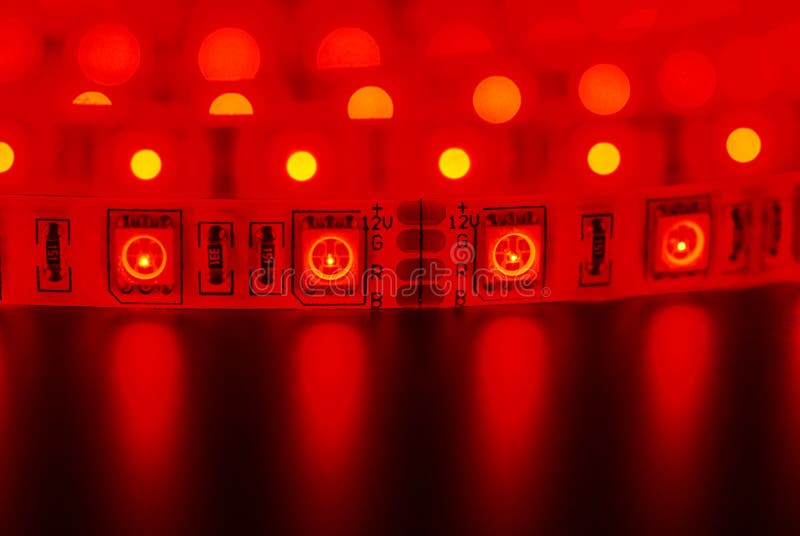 Led stripe stock image. Image of stripes, light, bulb - 46487291