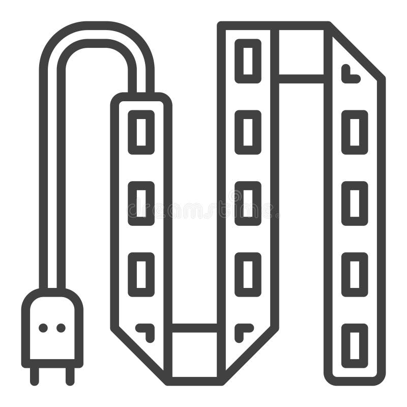 LED Stripe Grow Light Diode Vector Linear Icon or Symbol Stock Vector ...