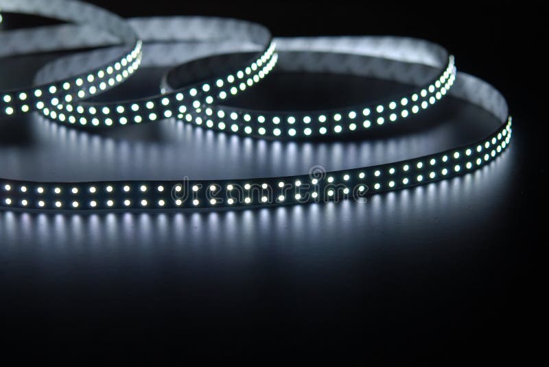 Led stripe stock photo. Image of electronics, electricity - 46357100