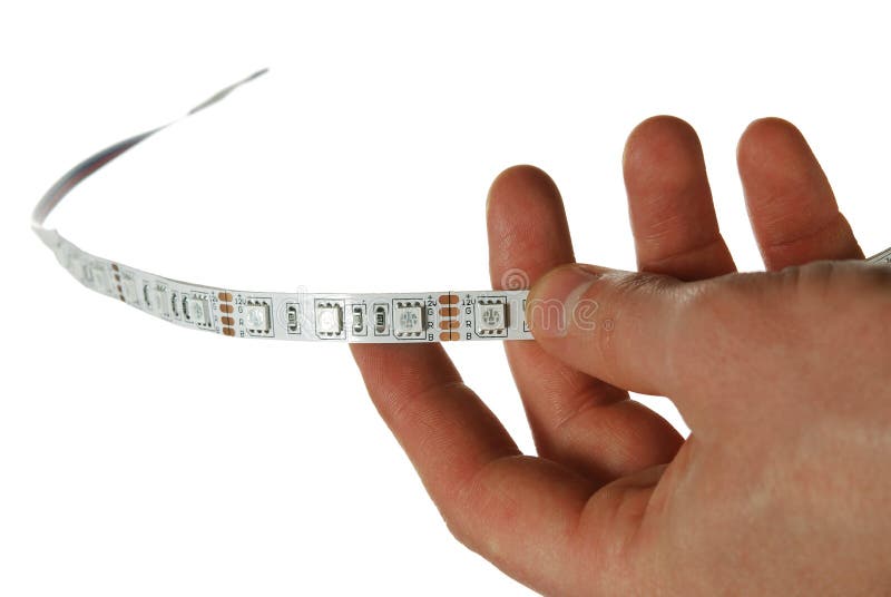 LED stripe stock photo. Image of electricity, semiconductor - 51457306