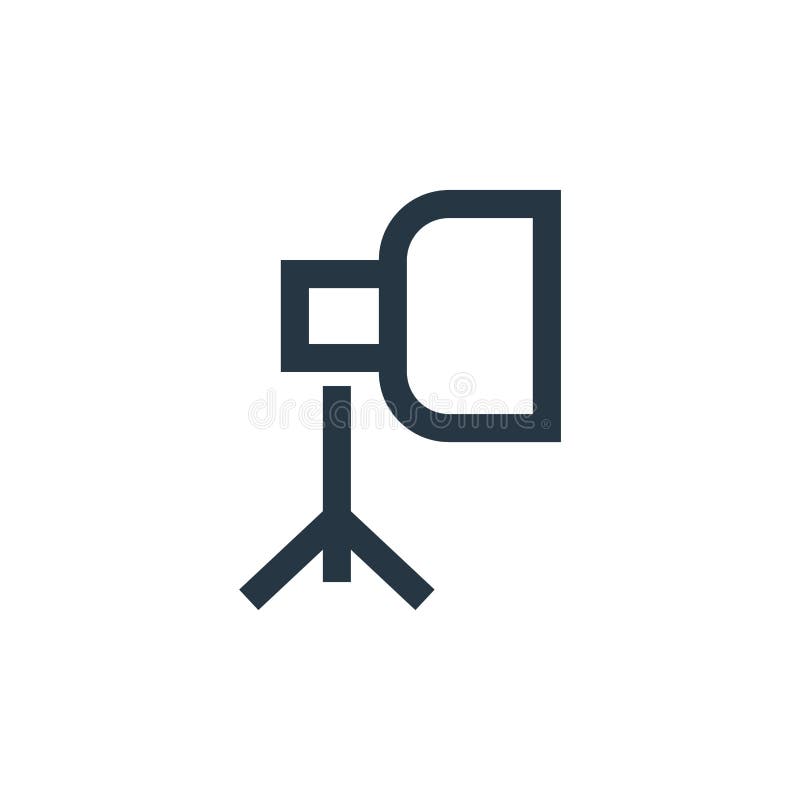 Led Strobe Icon Vector from Photography Concept. Thin Line Illustration ...