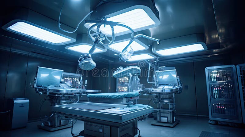 Led surgery light stock illustration. Illustration of equipment - 317397372