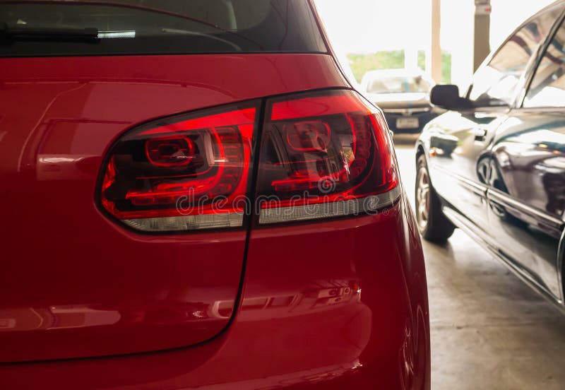 LED Tail Light stock photo. Image of reflection, light - 42845200