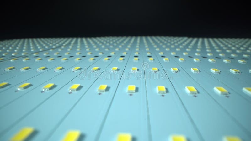 LED Tochnology. Factory Produce Led Chip. Automatic Machine for the ...