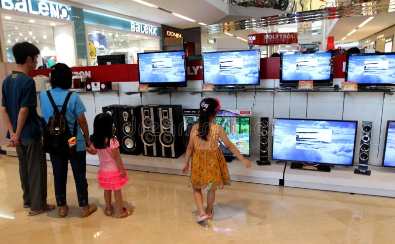 Led tv editorial image. Image of indonesia, central, viewing - 62997205
