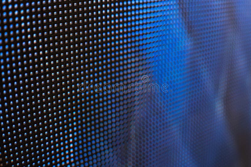 LED Video Wall with High Saturated Pattern Stock Photo - Image of ...