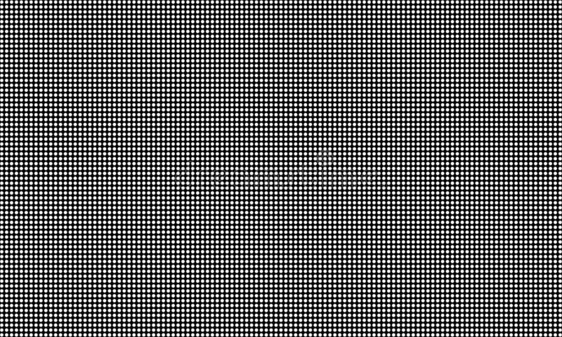 Led Video Wall Screen, Diode Dot Grid Texture. Vector Digital Panel ...