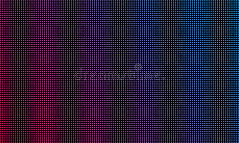Led Screen Texture. TV Pixeled Background. Vector Illustration Stock ...