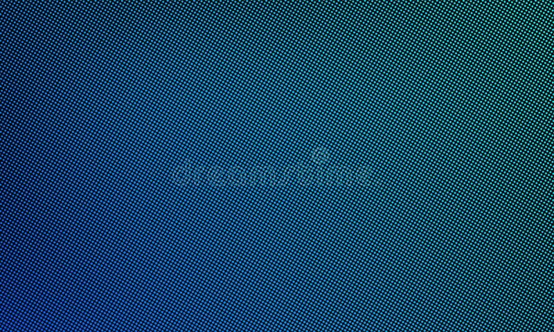 LED Video Wall Screen Texture Background. Vector Blue Light LED ...
