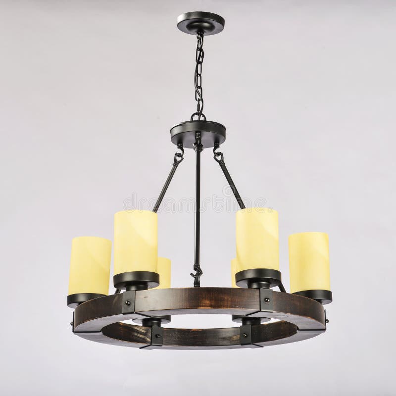 Led Vintage Ceiling Lighting Stock Image - Image of bulbs, museum ...