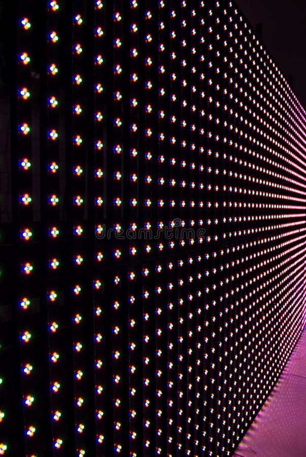 LED wall background stock image. Image of electronics - 6574309