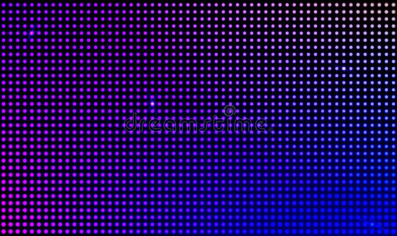 Vector Led Wall Video Screen with Dot Lights Stock Vector ...