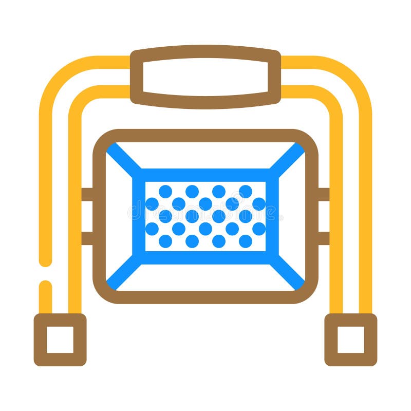 Led Work Light Garage Tool Color Icon Vector Illustration Stock ...