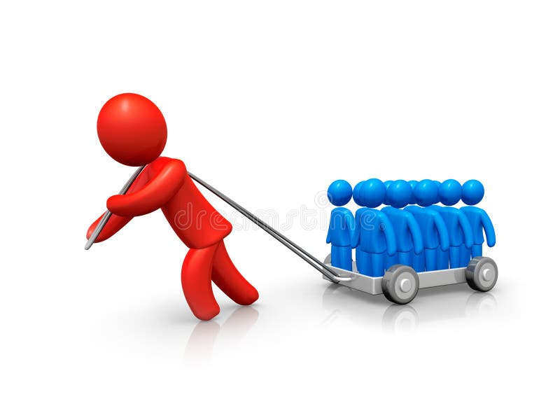 Ledarskap stock illustrationer. Illustration av partnerskap - 17647410