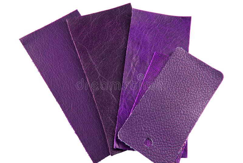 Lederne Beispielauswahl stockfoto. Bild von unterschiedlich - 35676768