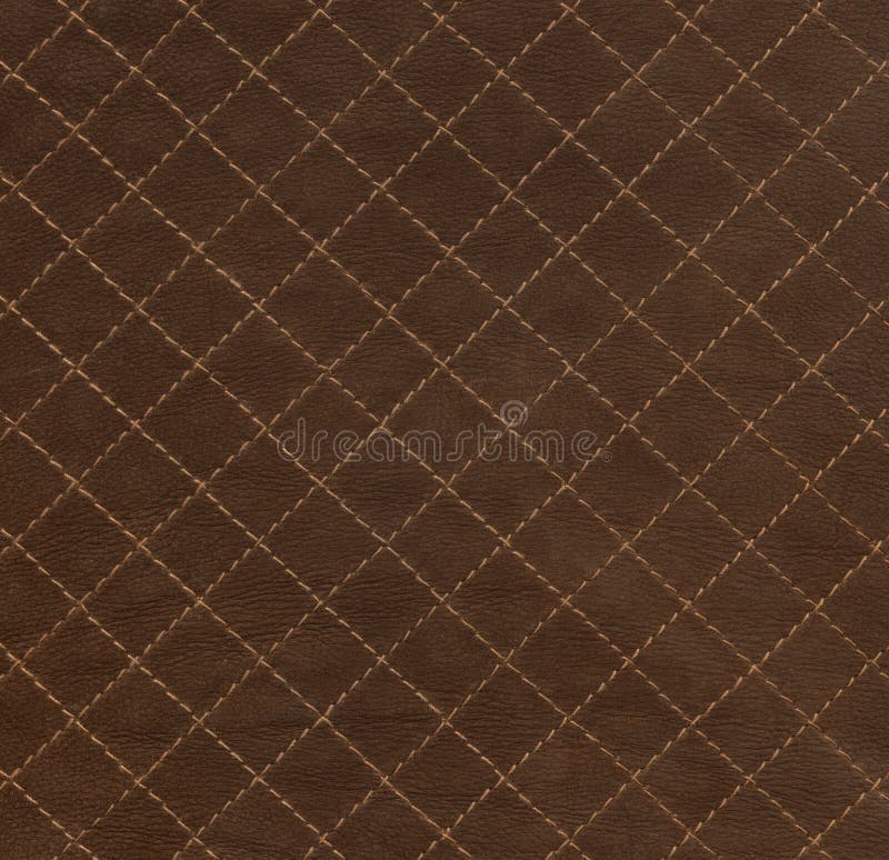 Lederne Marke Auf Veloursleder Stockfoto - Bild von haut, leerzeichen ...