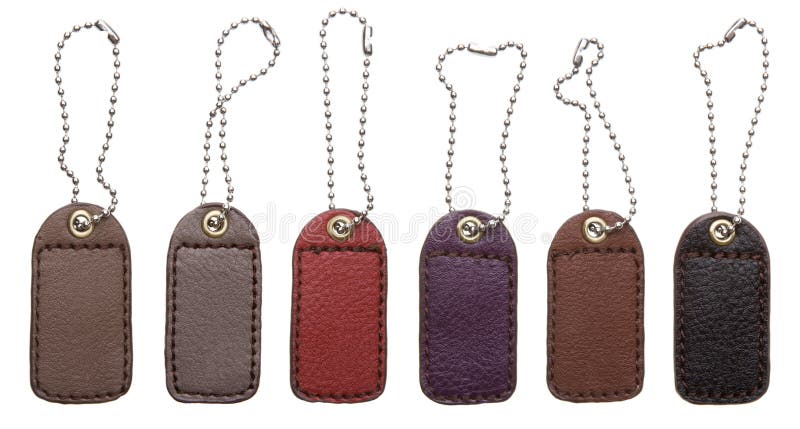 Unbelegte lederne Marken stockbild. Bild von hintergrund - 3986617