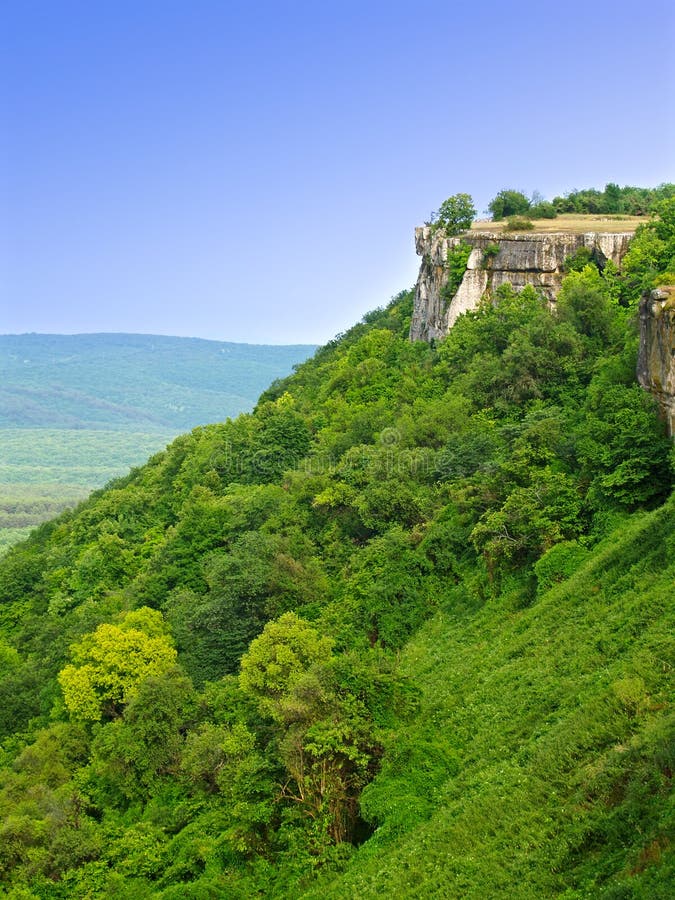 Ledge of plateau. stock image. Image of landscape, adventure - 26551579