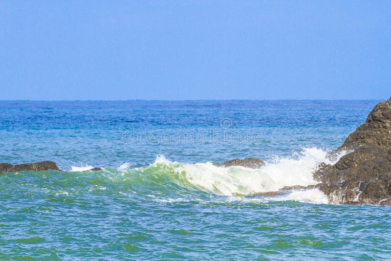 Ledge stock photo. Image of wave, blue, nature, white - 75574950