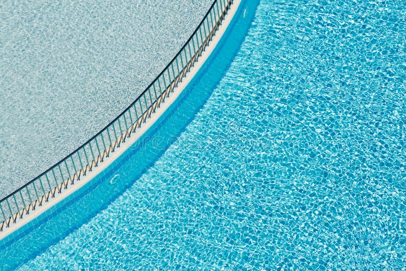 Ledge separating two pools stock photo. Image of reflection - 32223868