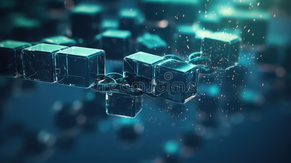 Ledger data chain stock illustration. Illustration of chain - 361252787