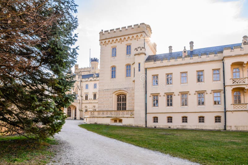 Lednice Castle Complex, UNESCO World Heritage Site in the South Moravia ...