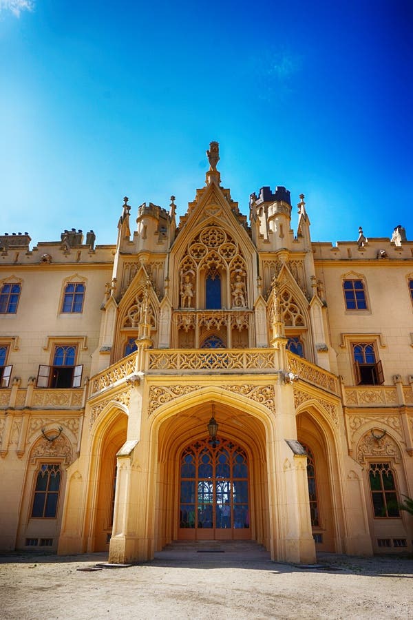 Lednice Castle in the Summer Editorial Photography - Image of unesco ...