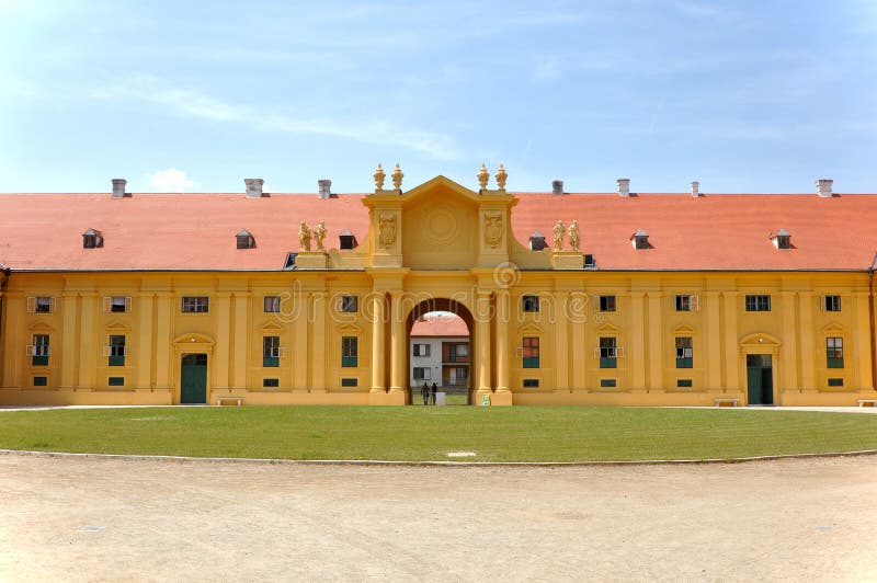 Lednice - Horse Riding Hall Stock Image - Image of czech, architecture ...