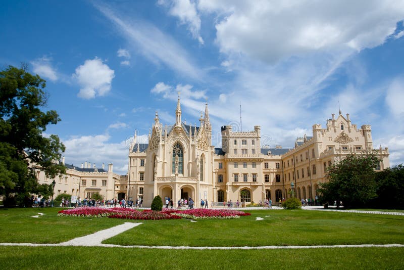 Lednice Palace - Czech Republic Editorial Photo - Image of building ...