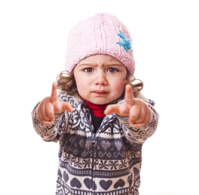 Ledset gulligt barn. arkivfoto. Bild av kaukasisk, medf8ort - 30328362