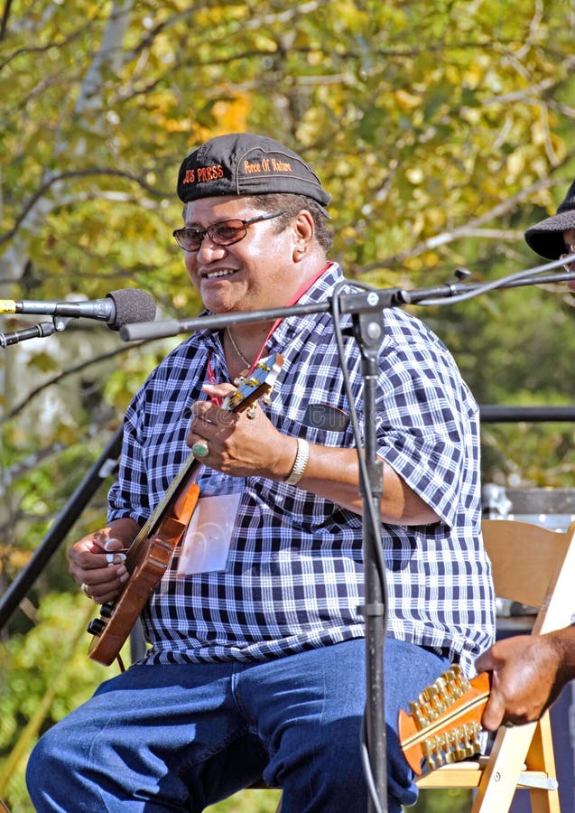 Hawaiian Slack Key Guitarist Ledward Kaapana Editorial Image - Image of ...