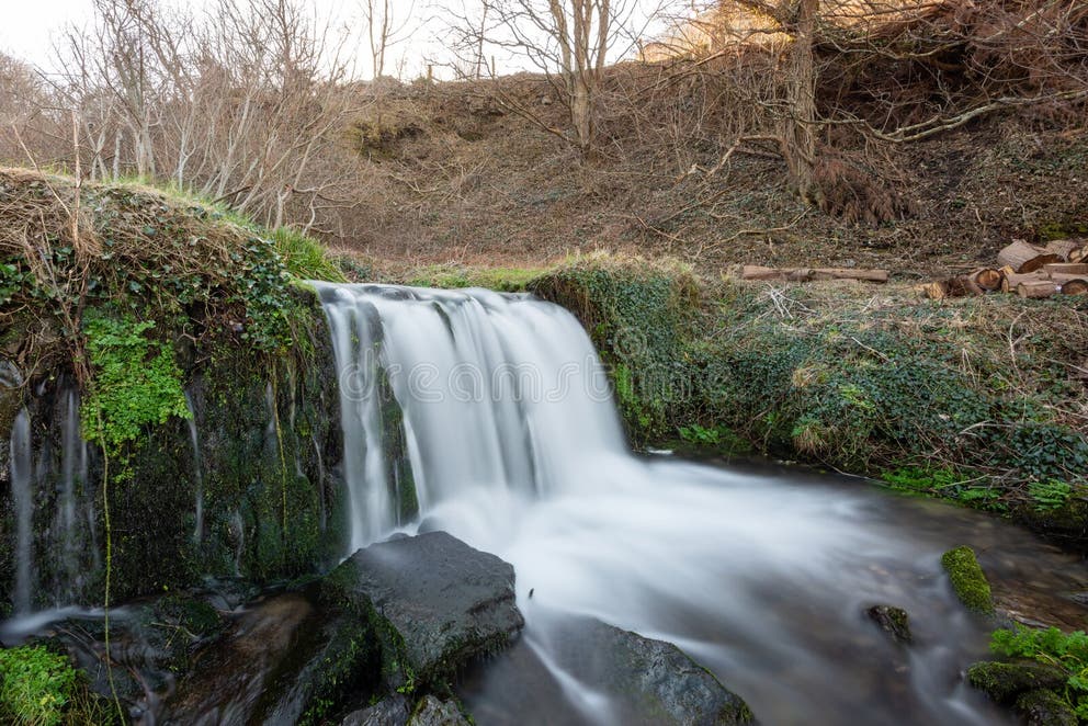 Lee Abbey beach in Devon stock photo. Image of tranquility - 371317492
