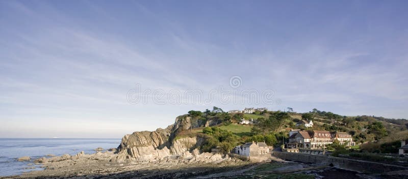 Lee bay stock image. Image of rocky, vacations, scenics - 3483455