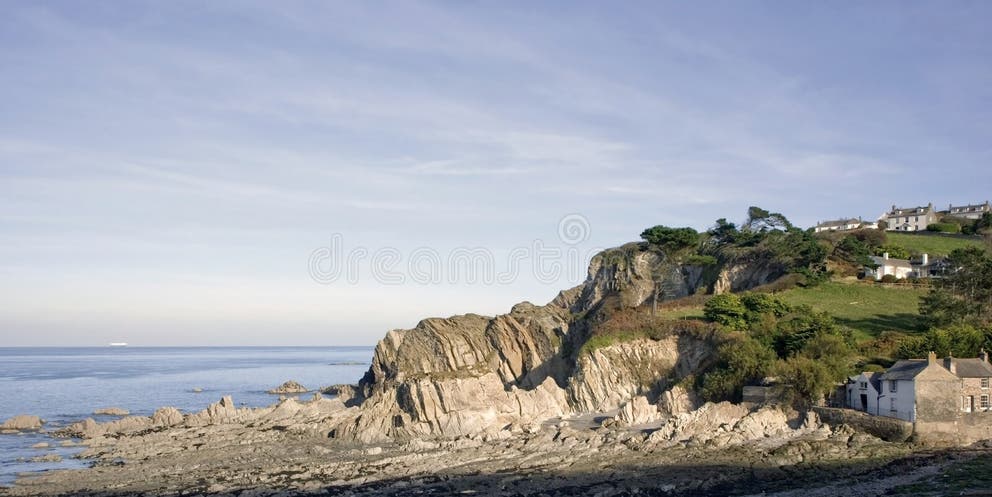 Lee bay stock image. Image of landscape, coastal, nature - 3483461